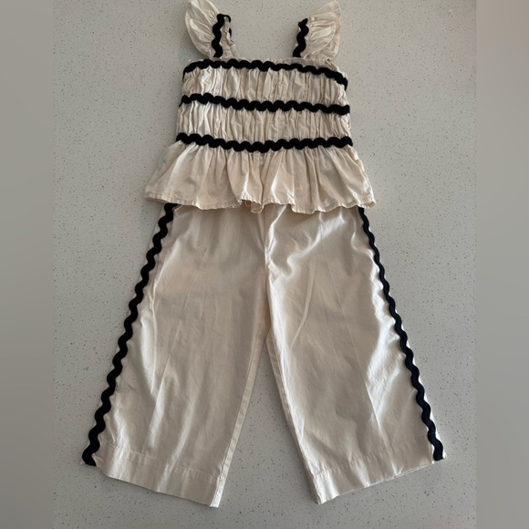 Zara | Matching Sets | Zara Girls Scalloped Set | Poshmark